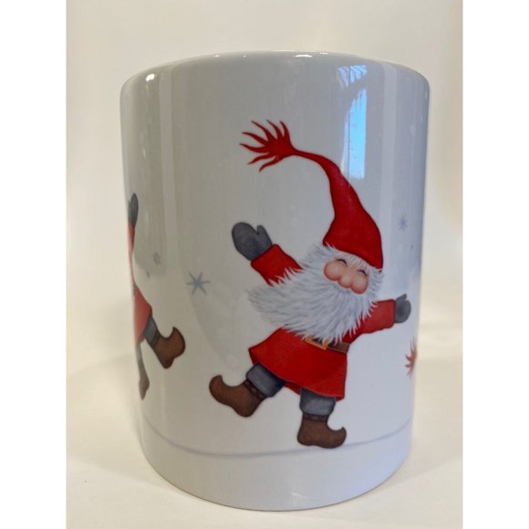 Unknown | Holiday | Dancing Santa Elves Coffee Mugsset Of 2 | Poshmark